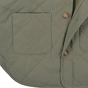 GerberBaby BoysToddler Hooded Quilted JacketGreen18 Months