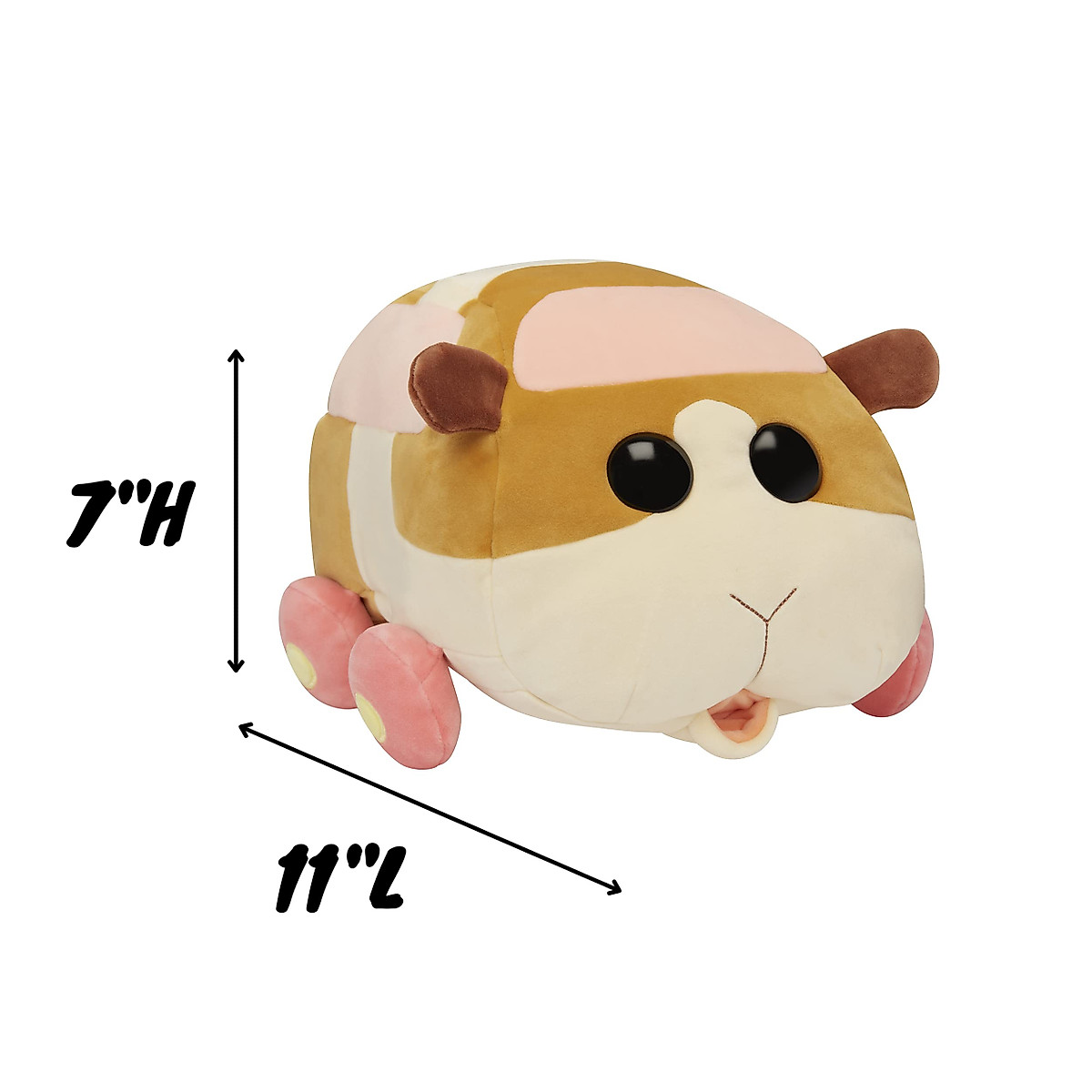 MGA Entertainment Pui Pui Molcar 11-Inch Potato, Ultrasoft Stuffed Animal Medium Plush Toy, Gift for Kids Girls Boys Collectors Ages 3 4 5 6 7+