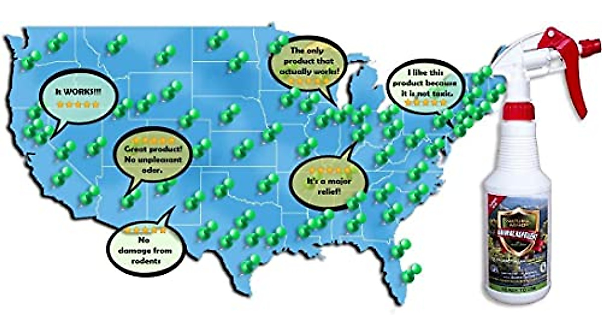 Natural Armor Animal & Rodent Repellent Spray | Peppermint