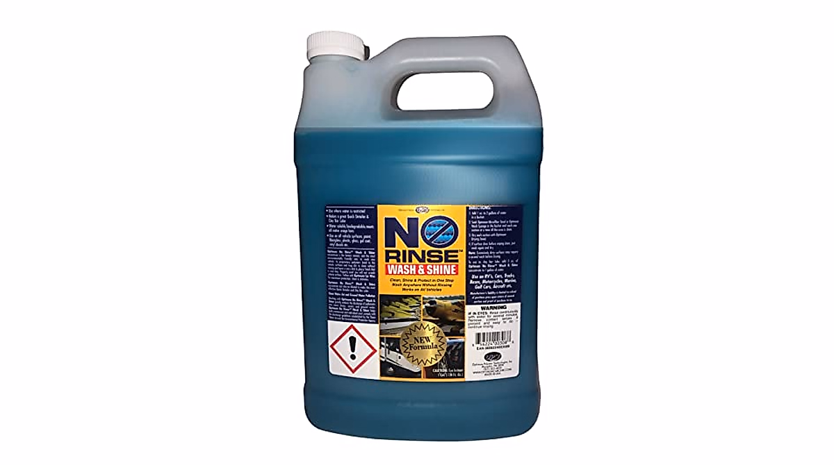 Optimum No Rinse Wash and Shine - ONR Car Wash, 1 Gallon, New Formula ...