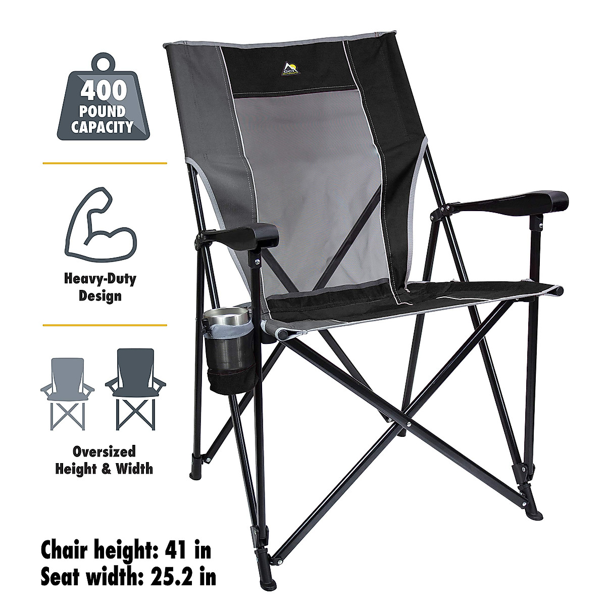 GCI Outdoor Eazy XL Chair Portable Camping Chair