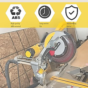 N027988 Miter Saw Lower Guard Assy for DeWalt DHS716 DWS782 DHS790 DWS779 DWS780 Miter Saw ， N562309 Miter Saw Guard Replacement DWS715 Models (1 Pack)