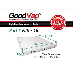 GOODVAC Replacement for Electrolux Non-OEM EL500 EL500AZ Series HEPA Air Cleaner Filter