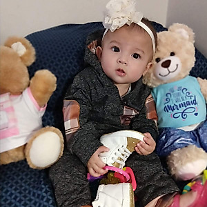 Baby Boy Clothes 1 Year Old Boy Fall Outfits Long Sleeve Plaid Sweatshirt Toddler Boy Outfits 12-18 Months Clothes Coffee