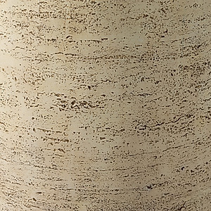 SUNBURY Concrete Side Table Set of 2, Outdoor Side Table for Patio, 14" Outdoor Accent Table Patio Round Side Table End Table, Ceramic Side Table Garden Stool Log Table