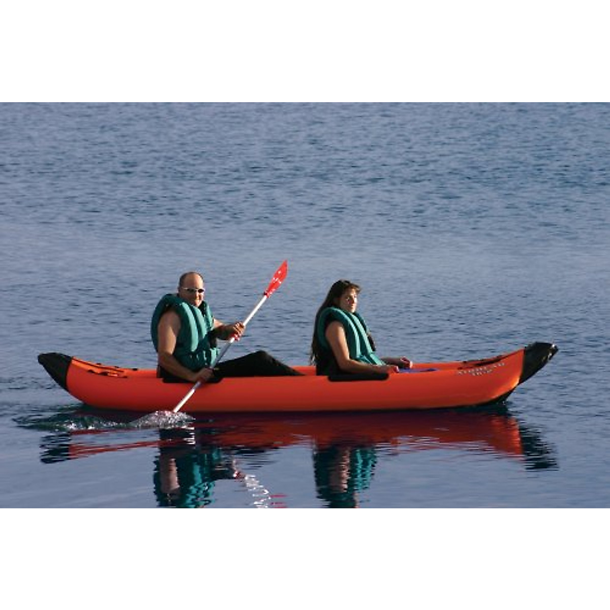 Airhead Montana Kayak Two Person Inflatable Kayak , white, 12 ft