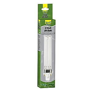 TetraPond Replacement Bulb For GreenFree UV Clarifier, For Clean And Clear Ponds, 9-Watt, 1 Count (Pack of 1)
