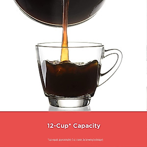 Nozaya 12-Cup Countertop Coffee Maker - Programmable Coffee Machines for 8-10 People