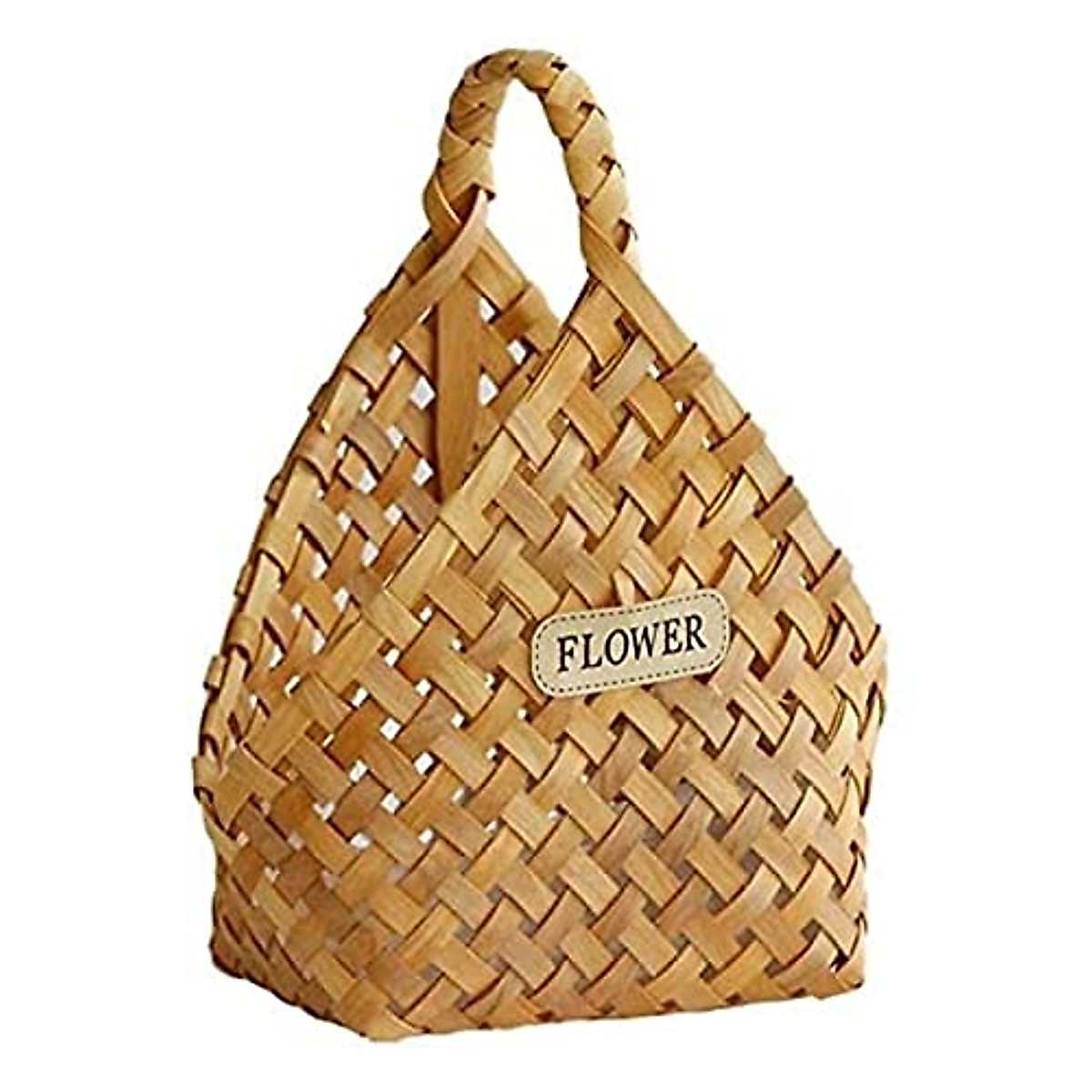 WALTX Woven Seagrass Belly Basket for Storage Plant Pot Basket and Laundry, Picnic and Grocery Basket