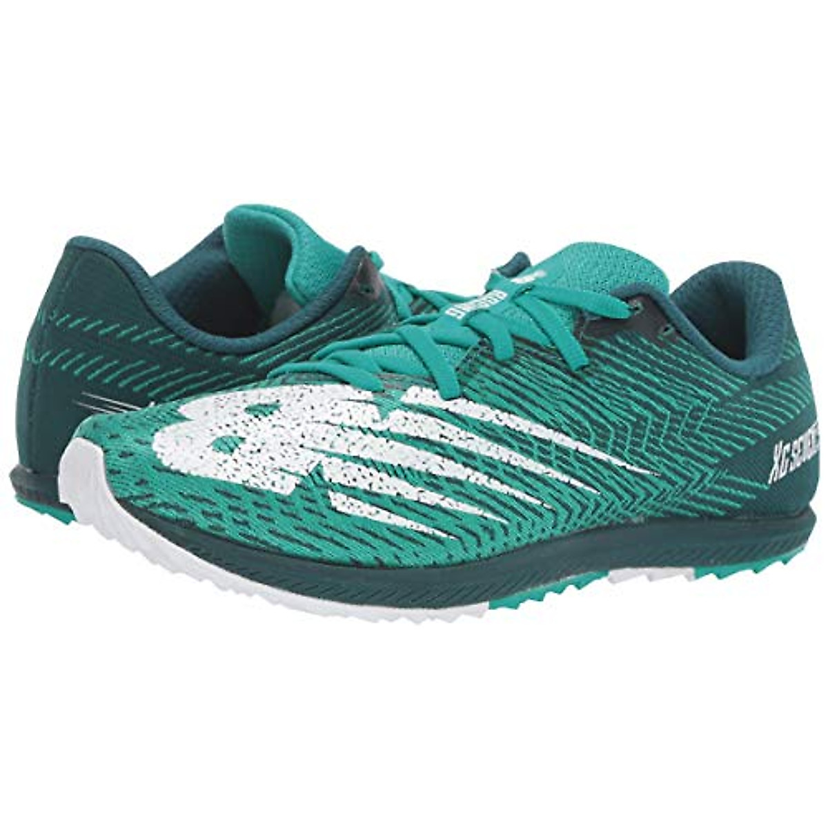 New Balance Women's Cross Country Spike Running Shoe, Tidepool/Verdite, 5 M US