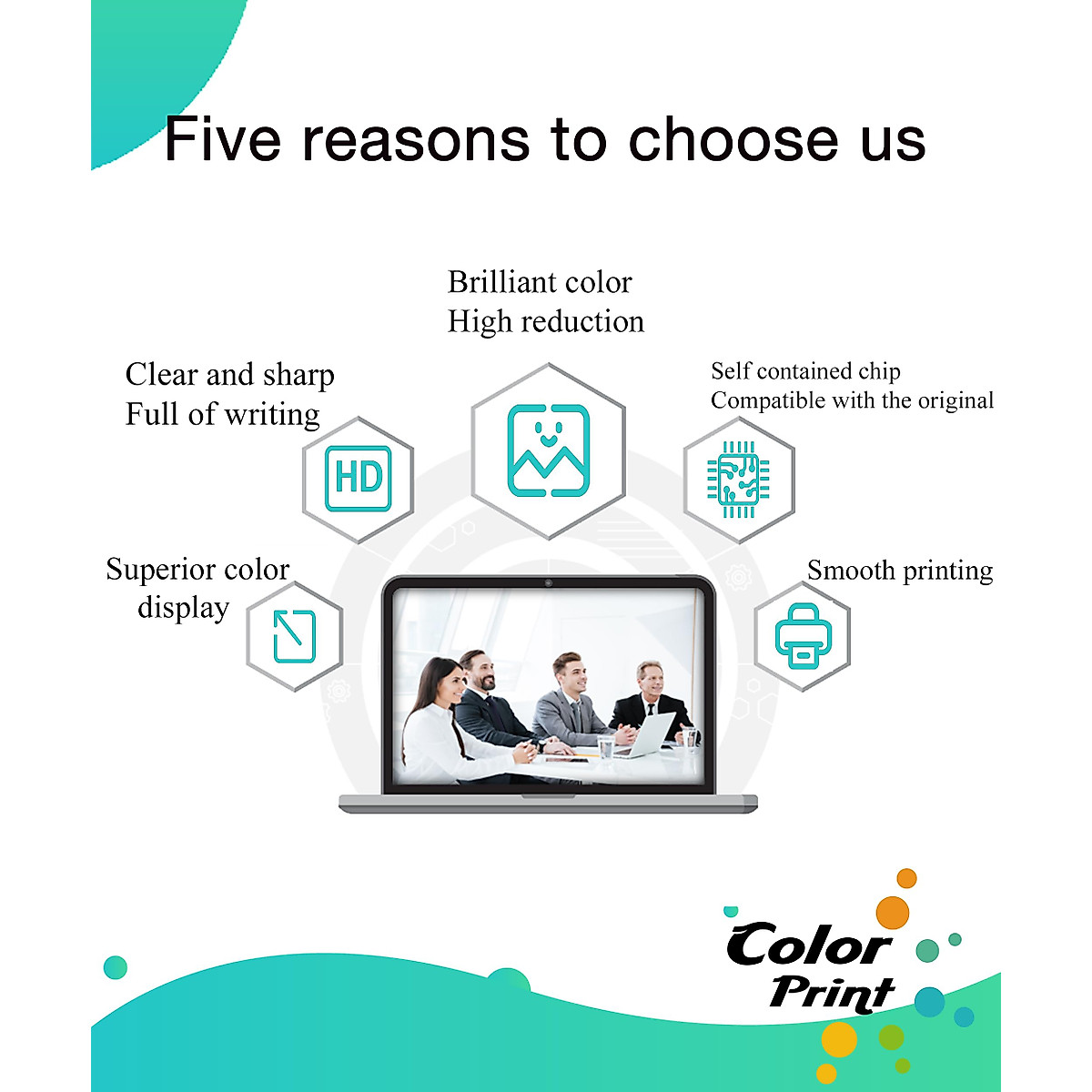 10-Pack ColorPrint Compatible LC-75 Ink Cartridge MFCJ435W Replacement for LC75 LC 75XL LC75XL Used for MFC-J6510DW MFC-J6710DW MFC-J6910DW MFC-J280W MFC-J425W MFC J435W J5910DW J825DW (4BK,2C,2M,2Y)