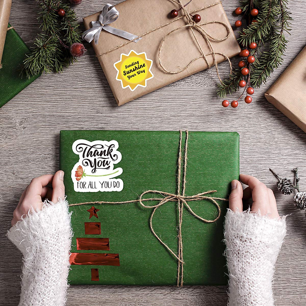 Muminglong 1.5 Inch Thank You for All You Do Stickers, Small Shop Stickers, Thank You Sticker,Small Business, Packaging Sticker, 500 PCS