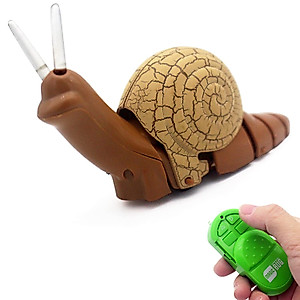 Tipmant Realistic RC Snail Remote Control Animal Toys Realistic Electronic Fake Insect Car Vehicle Kids Birthday Gifts