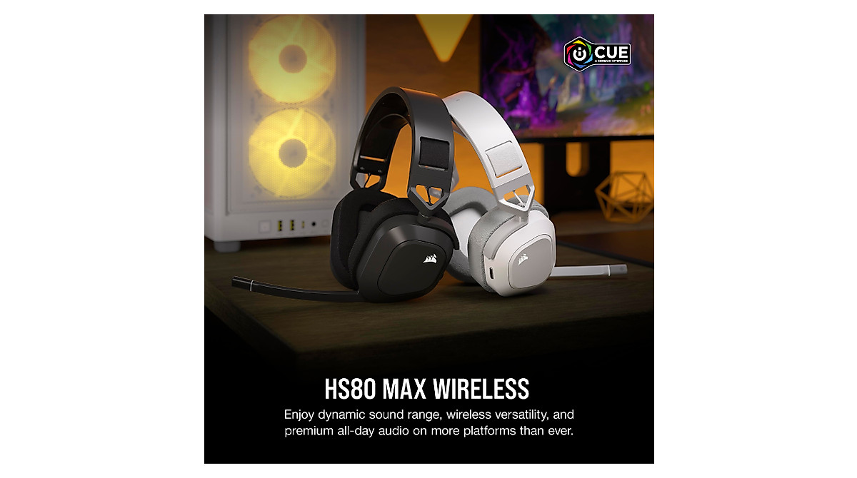 Corsair HS80 MAX Wireless Gaming Headset - Comfort & Sound