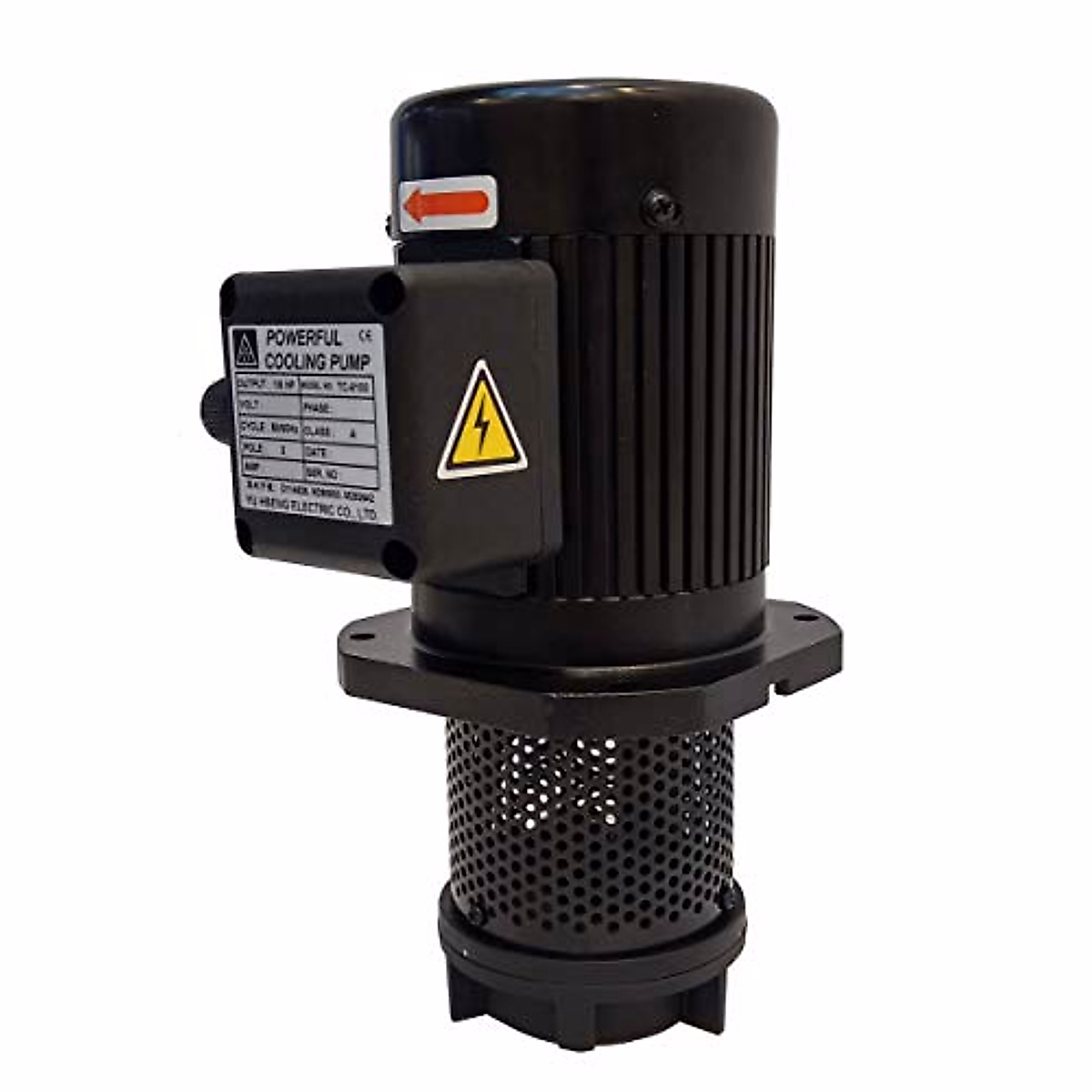 1/8 HP Lathe BandSaw Machinery Circulation Coolant Pump, Immersion Length 100mm(4"), NPT 1/2" thread, Single 1 Phase 120/240V