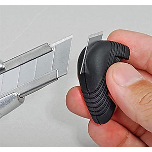 TAJIMA Utility Knife - 1" 7-Point Rock Hard Magazine Snap Blade Box Cutter with Dial Lock & 3 Rock Hard Blades - AC-701R