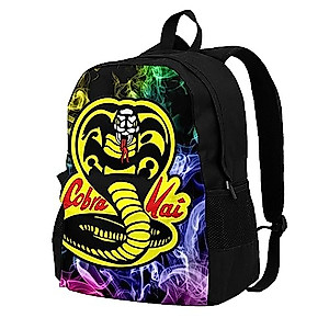 PALANK cartoon Backpack Girl's Boy's Adult's 17 Inch Large Capacity Laptop Backpack Travel Bag Bookbag Schoolbag Gifts Cartoon Travel Office Laptop Backpack. (Color1, 17 inch)