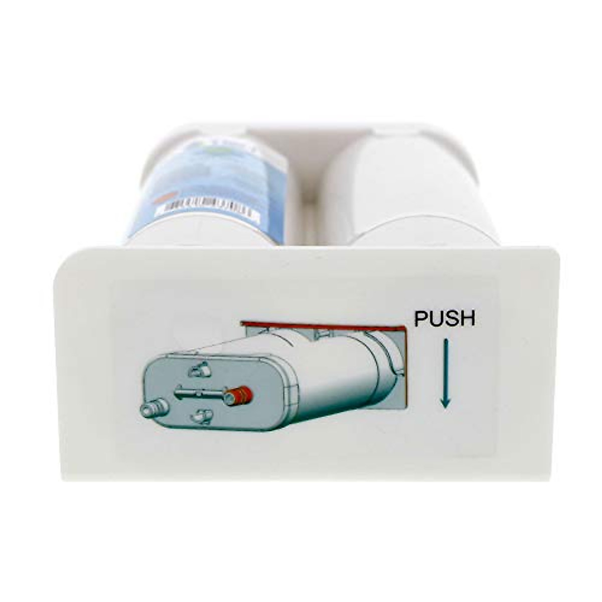 Tier1 PureSource2 Refrigerator Water Filter | Replacement for WF2CB, NGFC 2000, 1004-42-FA, 469911, 469916, FC100, EWF2CBPA, Fridge Filter