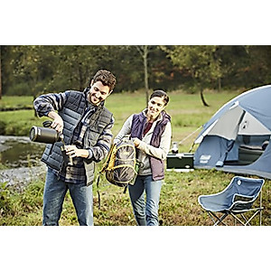 Coleman Insulated Stainless Steel Growler, Black, 64 oz.