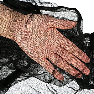 Evoio Halloween Decorations Creepy Cloth, 3 PC 120 X 30inch Black Scary Gauze Spooky Cloth, Freaky Loose Creepy Cloth, Halloween Decorations for Haunted Houses Outdoor Indoor Yard Cauldron Wall Decor