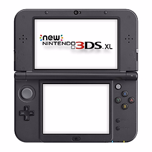 Nintendo New 3DS XL Solgaleo Lunala Black Edition (Renewed)