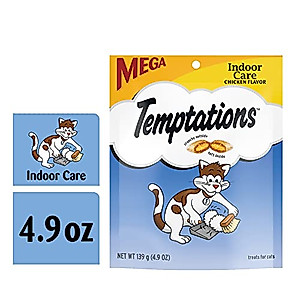 Temptations Indoor Control Chicken Flavor Cat Treats, 4.9 oz.