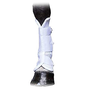 Shires Airflow Fly Boots (Pack of 4) White Pony