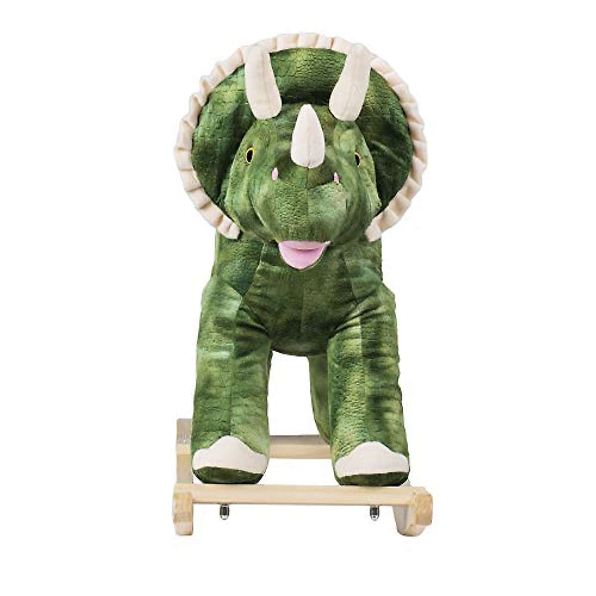 Rockin' Rider Terry The Rocking Triceratops, Green , Large