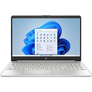 HP 15-DY500 Laptop 2023 New, 15.6" 1366x768 Touchscreen, Intel i3-1215U 6-Core, UHD Graphics, 64GB DDR4, 4TB SSD, Wi-Fi 5, Card Reader, Win10 Pro, COU 32GB USB