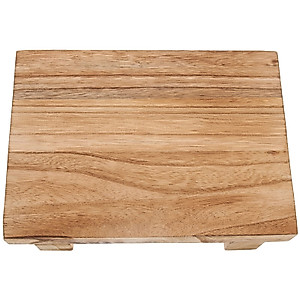 DOITOOL Table Stool Wood Stool for Bathroom Kitchen Step Stool High Bed Stool Small Stool Wood Risers Kids Step Stool Desk Stool Wood Riser for Kitchen Wooden Household The Bench