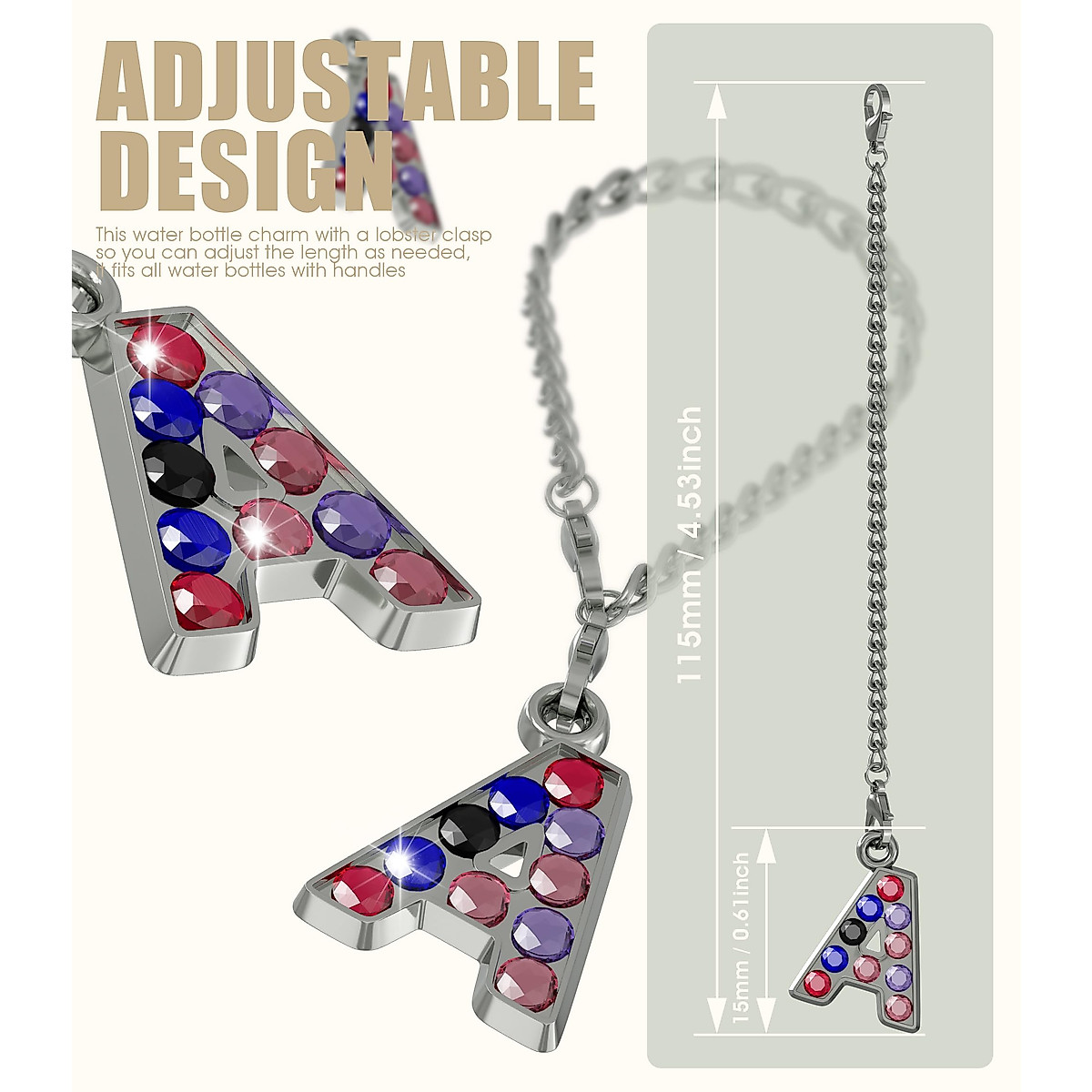 Neepanda 9 PCS Silicone Straw Cover (White)