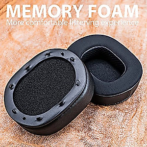 TRANSTEK Cooling Gel Ear Pads Compatible with BlackShark V2 Pro and V2 Wireless Headset I Cooling Gel Memory Foam Replacement Ear Cushions