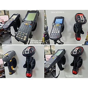 2PCS VENREA Universal Barcode Scanner Stand, Scanning Stand, Barcode Reader Stand, Suitable for Symbol MC3190G MC32N0G Most Barcode Scanner Multipurpose Stand (Black)