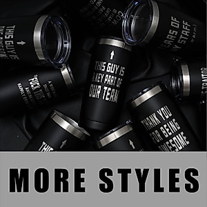 ARIABLE Realtor Gifts for Men & Women - Real Estate Gifts Coffee Mug - Everything I Touch Turns to Sold - Real Estate Agents, Closing Gifts for Realtors at Closing, 20oz Engraved Tumbler, Black