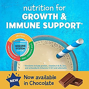 PediaSure Grow & Gain with 3g Fiber for Digestive Health, Provides Immune Support, Kids Protein Shake, DHA Omega-3, Non-GMO, Chocolate, 8 Fl Oz (Pack of 24)