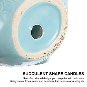 Happyyami 2pcs Stoneware Breathable Flowerpot Ceramic Plant Pots Animal Planter Cactus Succulent Planter Garden pots Small Plant pots Animal Plant vase Ceramic pots Flowers Bonsai Ceramics