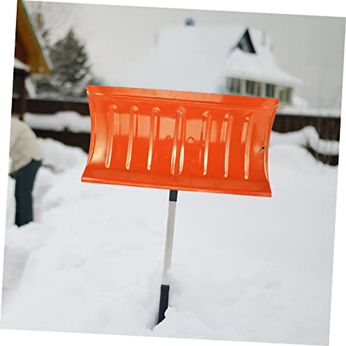 Happyyami Snow Shovel Accessories Snow plow Shovel Snow Pusher Head car Shovel Snow kit Snow Cleaner car Snow Shovel accesorios para Autos Replaceable ice Shovel Iron Sand Shovel Household