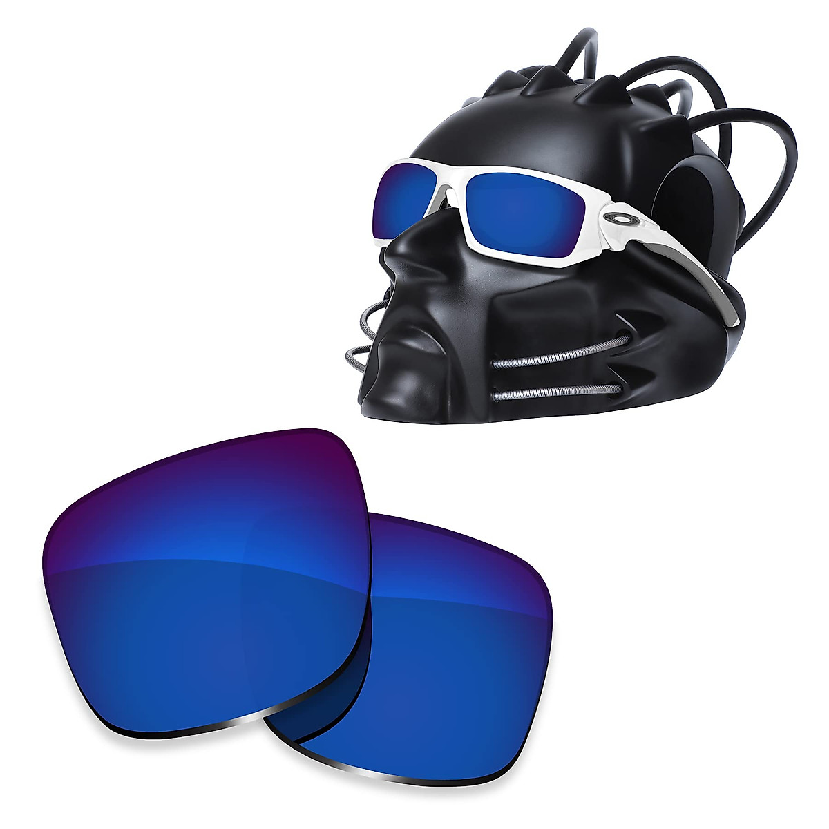 ToughAsNails Replacement Lenses for Oakley Scalpel OO9095 Sunglasses - HyperVision Plus Sapphire Flash - Polarized