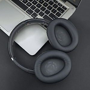 SOULWIT Replacement Ear Pads Cushions for Sony WH-CH700N (WHCH700N) & MDR-ZX780 (ZX780DC)/MDR-ZX770 (ZX770BN ZX770BT), Earpads for MDR-10R (10RNC 10RBT) Over-Ear Headphones (Titanium)