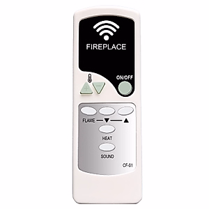 Replacement for Vermont Casting CFM PYROMASTER TEMCO Electric Fireplace Heater Remote Control HEF22 HEF26 HEF33 HEF36 10006950 TEF26 TEF33 TEF36 TE2261 TE2361