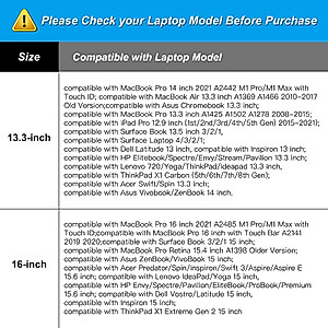 MOSISO Laptop Shoulder Bag Compatible with MacBook Air/Pro, 13-13.3 inch Notebook, Compatible with MacBook Pro 14 inch M3 M2 M1 Chip Pro Max 2023-2021, Polyester Briefcase Sleeve Mandala MO-MDL006