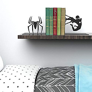 Spider Bookends, Dimensions: Length: 18 cm (7”) x Width: 12 cm (4.7”) x Height: 18 cm (7”) (Per Pice).