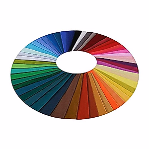 50pcs 8 x 8 inches Multicolor Cotton Fabric Bundle Squares for Quilting Sewing, Precut Fabric Squares for Craft Patchwork