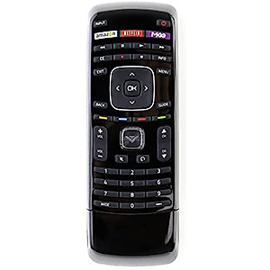 Universal Remote Control for Vizio Smart TV Remote Compatible with All Vizio LCD LED HDTV Smart TVs Including Dual Side QWERTY Keyboard