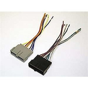 Scosche FD02B Compatible with Select 1986-97 Ford Power/Speaker Connector / Wire Harness for Aftermarket Stereo Installation with Color Coded Wires