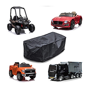 YIHAOBOX Large Kids Ride-On Truck Toy Car Cover, Electric Power Wheels Cover, Protect Electric Kids Car Toy Vehicles - Universal Fit, Water Resistant Outdoor
