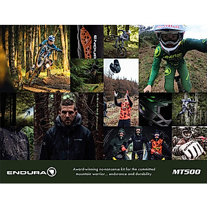 Endura MT500 Mountain Cycling Booty Overshoe (Black, Medium)