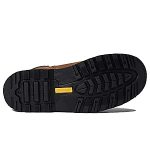 Thorogood V-Series 8” Waterproof Composite Toe Work Boots for Men - Premium Leather with Goodyear Storm Welt, Comfort Insole, and Chevron Traction Outsole; ASTM Rated, Brown Crazyhorse - 13 M US