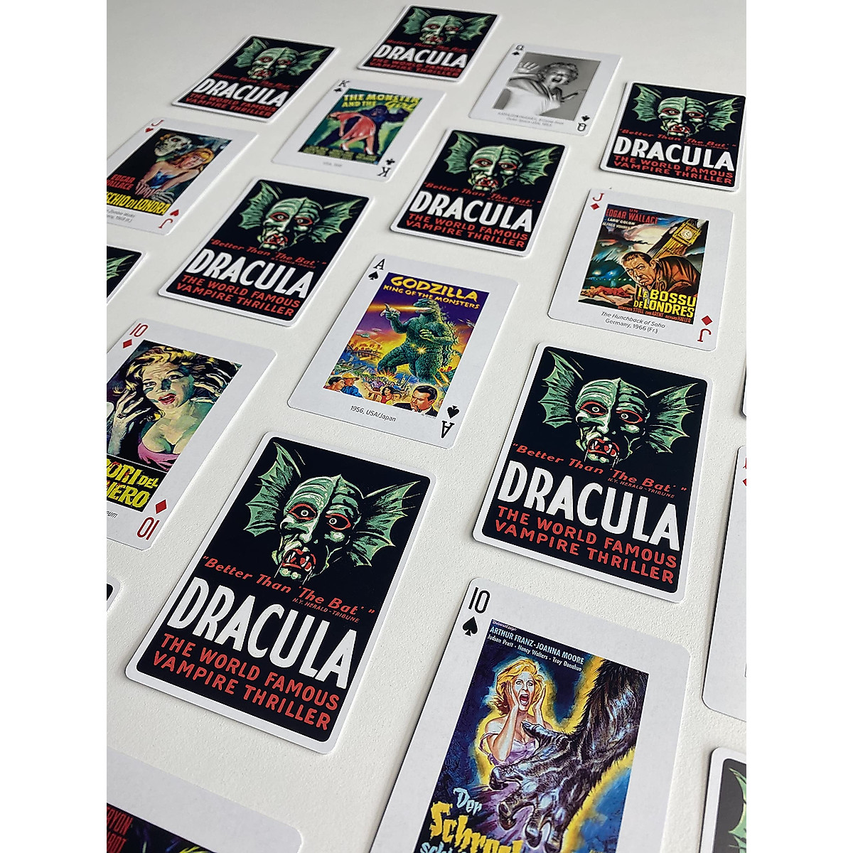 Gibsons Piatnik The Horror! Single Deck Playing Cards from Card Game | Pack of Cards