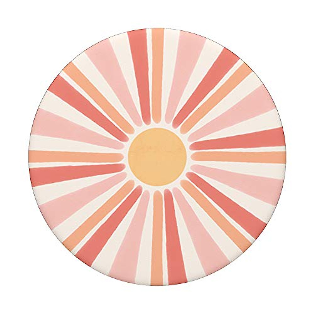 Boho Sun Bohemian Nature watercolor warm colors PopSockets PopGrip: Swappable Grip for Phones & Tablets